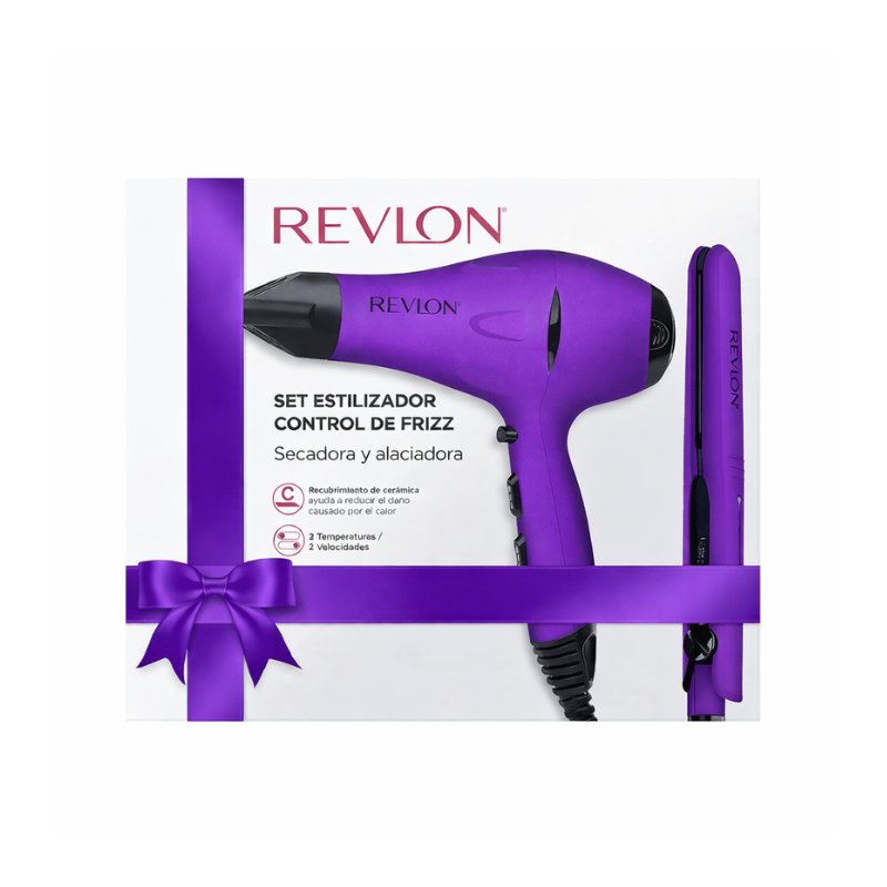 Revlon Combo Estilizador Control de Frizz – Ibeautypanama